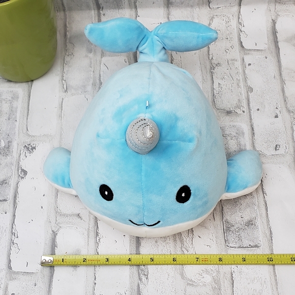 Kellytoy | Toys | Kellytoy Squishmallow 2 Narwhal Wally Blue Plush ...